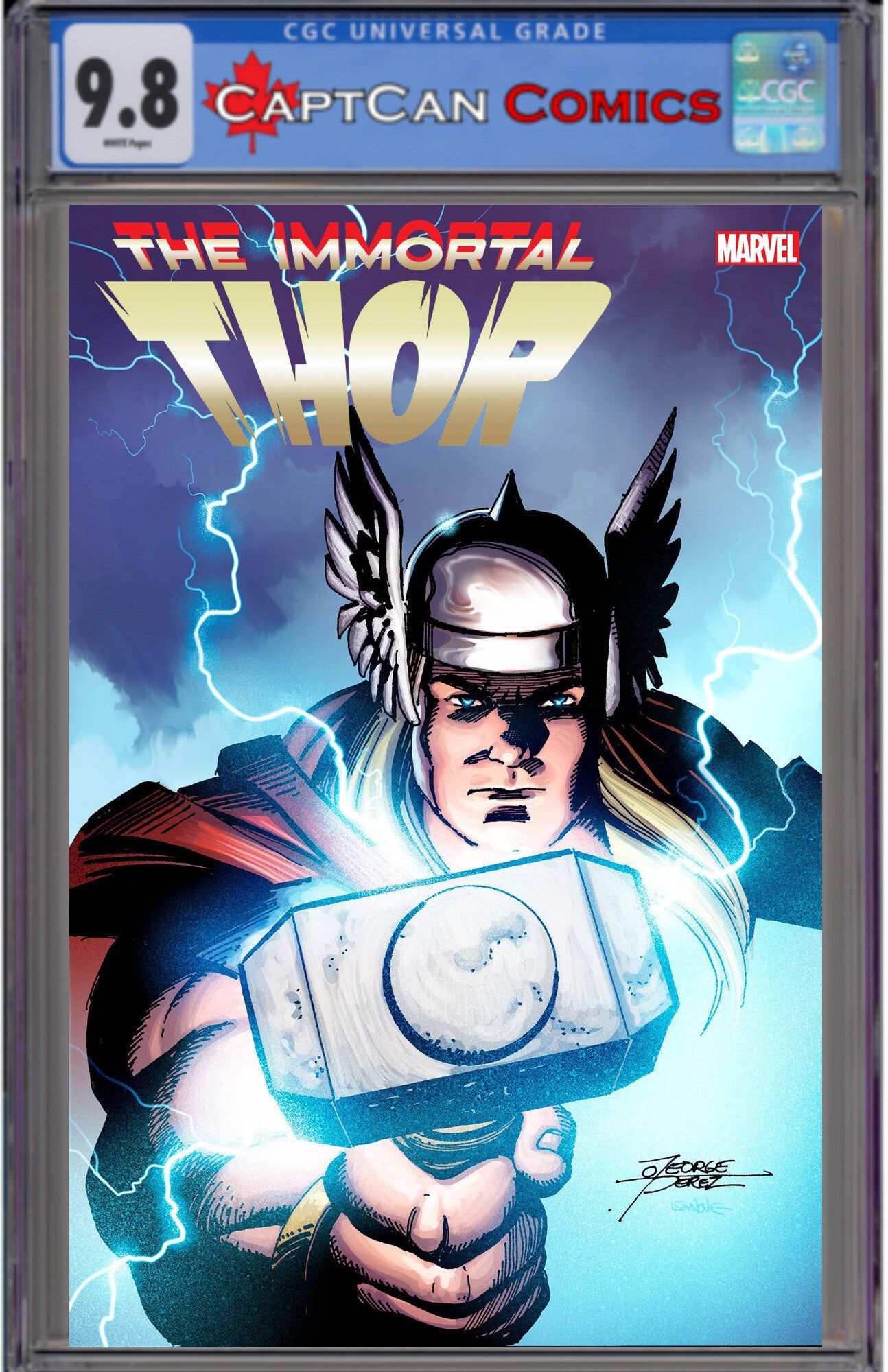 IMMORTAL THOR #1 GEORGE PEREZ VAR