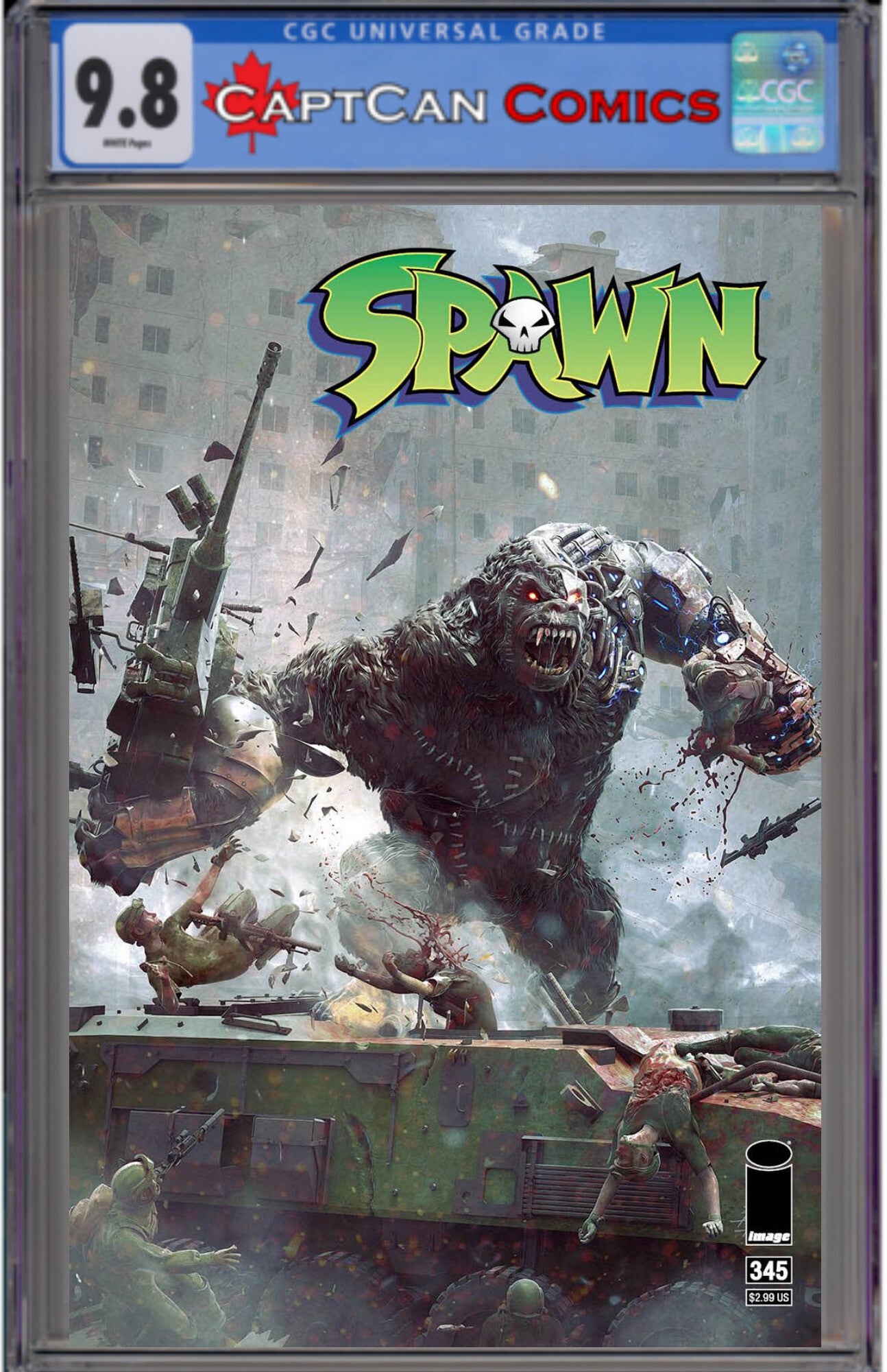 SPAWN #345 CVR B BARENDS