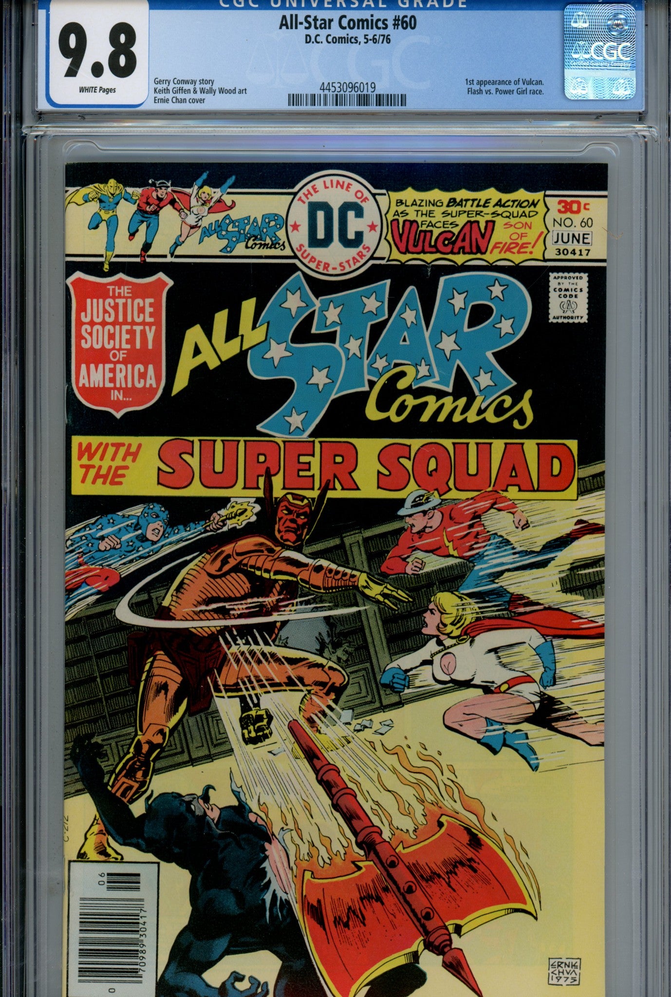 All-Star Comics Vol 1 60 CGC 9.8 (NM/M) (1976)