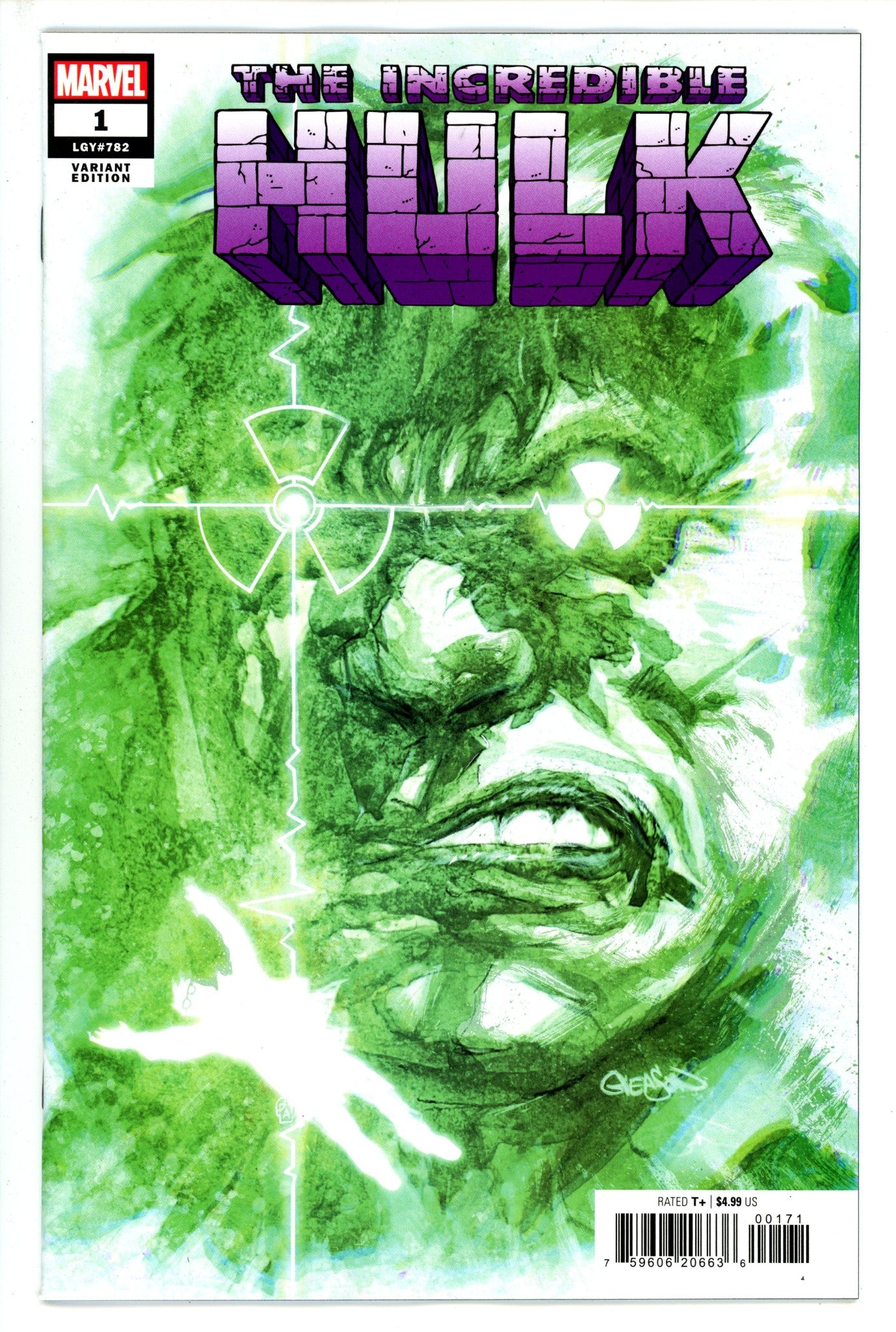 Incredible Hulk Vol 4 1 Gleason Elemental Variant (2023)